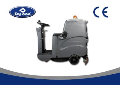 China Battery Operated Industrial Floor Scrubbers Cleaning Machines Single Brush Walk Behind for sale