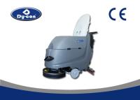 China Single Brush Walk Behind Floor Scrubbing Equipment , Tile Floor Scrubber Machine for sale