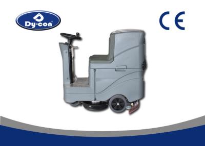 China Double Brush Ride On Pressure Washer Floor Scrubber Machine High Efficiency for sale