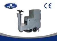 China PVC / Ceramic Ride On Floor Scrubber Dryer Machine One Key Control High Pressure for sale