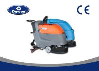 China Dycon Professional Black Color  Hand Held Battery Powered Floor Scrubber Ametek Motor for sale