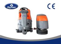 China Clean In Place Automatic Battery Powered Floor Scrubber Machine 1160mm Rubber Blade for sale