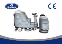 China Ride On Industrial Floor Cleaning Machines Battery Powered  Rubber Blade for sale