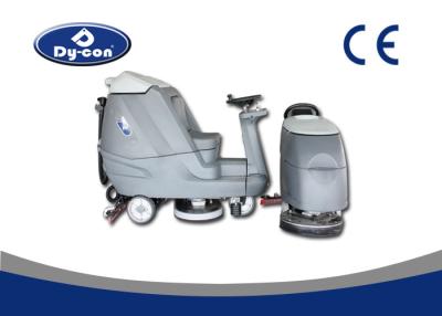 China Ride On Industrial Floor Cleaning Machines Battery Powered  Rubber Blade for sale