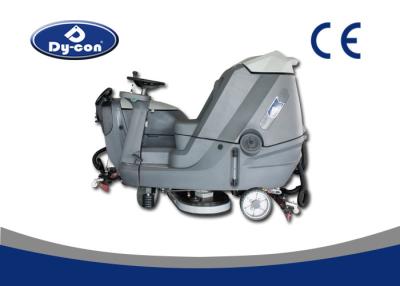 China Riding On Battery Powered Floor Scrubber Dryer Machine Metal Gear Reduce for sale