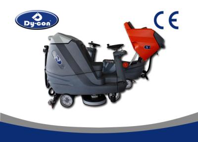China Double Brush Ride On Hard Floor Cleaning Machines Touch Screen Button Operation for sale