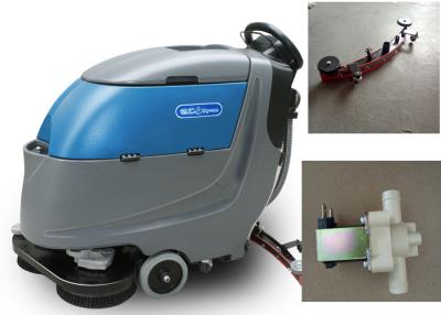 China 180W Brush Motor Walk Behind Floor Scrubber , Portable Floor Cleaning Machine for sale