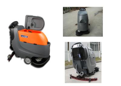 China Automatic Commercial Floor Scrubber Cleaner Machine Battery Operated Manual Push for sale