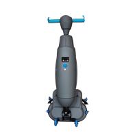 China Walk Behind Mini Commercial Floor Scrubber Dryer Machine Lithium Battery Power for sale