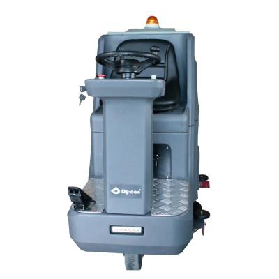 China 140L Recovery Tank Floor Scrubber Machine Two Brushes for sale