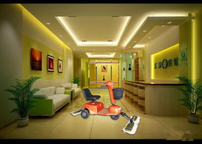 China High Efficiency Dust Cart Scooter 900mm For Bath Center Smooth Hard Floor for sale