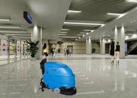 China Stable Automatic Self Control Electric Floor Scrubber In Stations Hard Floor for sale