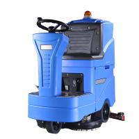 China D8 Ride On Floor Scrubber Dryer With Dual Brushes For Cleaning Large Site for sale