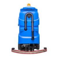China D7 Compact Ride On Floor Scrubber Dryer With Large Water Tank And Long Battery Life for sale
