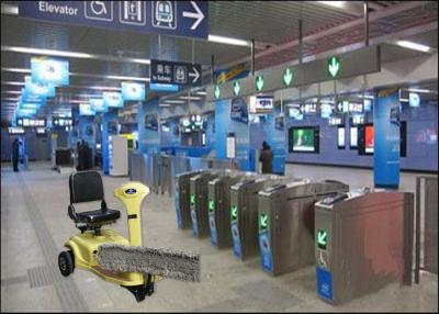 China Smooth Ground Ride On Floor Cleaning Machine In Metro Stations for sale