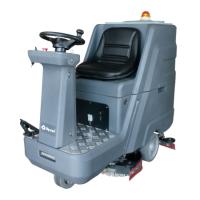China D8PRO Ultra Ride On Floor Scrubber Dryer For Working In Large Industrial Areas. for sale