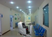 China Exquisite DrIving Type Commercial Floor Cleaning Machines Battery Powered Hospital Use for sale