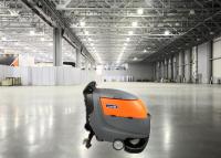 China FS213 Hand Held Commercial Floor Cleaners Scrubbers Double Brush Big Volume for sale