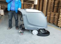 China Semi-automatic Battery Powered Floor Scrubber In 18 Inch And 20 Inch Brush for sale