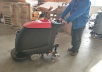 China Portable Walk Behind Concrete Floor Scrubber With 45L Recovery Tank No Residue for sale