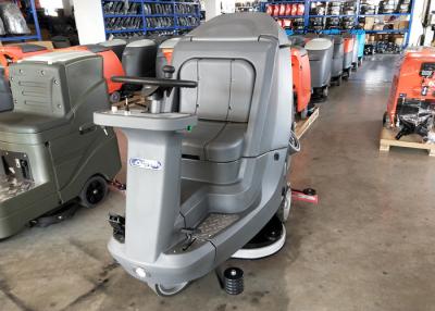 China 510 Inch Double Brushes Commercial Floor Cleaning Machines For Warehouse for sale
