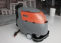 China One Key Control Industrial Floor Scrubbing Machines With 2x 13Inch Brush for sale