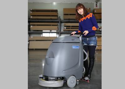 China Orange Dycon Mini Cable Floor Scrubber Dryer Machine With AC Power for sale