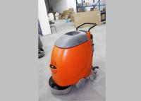 China 17 Inch Single Disc Hand Push Corcrete Floor Scrubber Dryer Machine Medium Hardness for sale