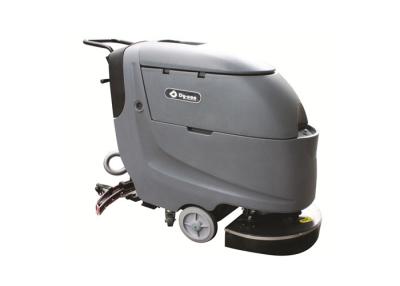 China Semi Automatic Wireless Light Battery Powered Floor Scrubber Thin Handle for sale