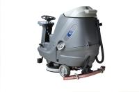 China Efficiency Battery Powered Riding Floor Scrubber Machine Energy Saving 24V for sale