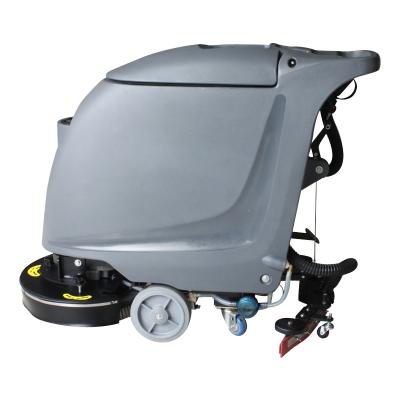 China Electricity Or Battery Floor Washing Machine , Mini Industrial Floor Cleaners For School for sale