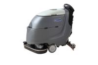 China Two Brushes Battery Powered Compact Floor Scrubber Cleaning Machine High Efficiency for sale