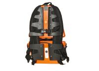 China Orange Color Portable Mini Backpack Vacuum Cleaner For Hotel / School / Supermarket for sale