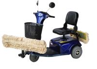 China Dycon Three Wheel Dust Cart Scooter Floor Cleaning For Station , 48V Voltage for sale