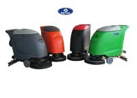China Double Bearing Wheel Walk Behind Scrubber , Floor Care Equipment PVC Material for sale