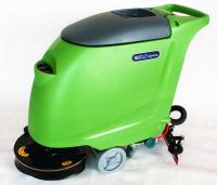 China Double Bearing Wheel Walk Behind Scrubber , Floor Care Equipment PVC Material for sale