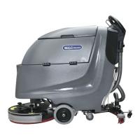 China Auto Floor Scrubber Dryer Machine , Walk Behind Floor Sweeper For Shopping Mall for sale