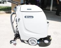 China White Floor Scrubber Dryer Machine Running Alongside Pressure Additional System for sale