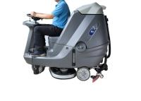 China Industrial Cleaning Ride On Floor Scrubber Dryer With Efficient Digital Motors for sale