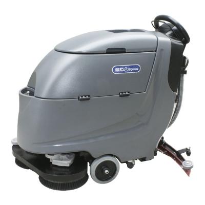China Big Water Tank Walk Behind Floor Scrubbers Allow Foam Free Detergent Machine for sale