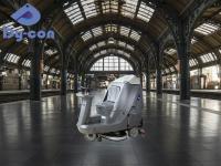 China Large Ride On Floor Scrubbers For Transportation Hubs for sale