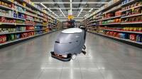 China Fs20 Full Automatic Floor Scrubber Hard Floor Cleaning Machines Stable Performance for sale
