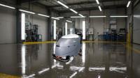 China High Performance 60L Floor Scrubber Engineered For Factory And Warehouse Cleaning for sale