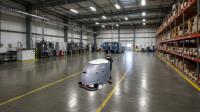China High Performance 60L Floor Scrubber Engineered For Factory And Warehouse Cleaning for sale