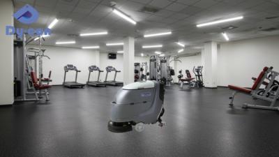 China Walk-Behind Floor Scrubber Ensures Your Gym Floors Are Always Dry And Clean for sale