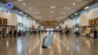 China Commercial Floor Scrubbers For Transportation Stations for sale