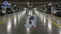 China Large Water Tank Ride On Floor Scrubber For Cleaning Parking Lots for sale