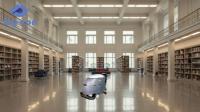 China Battery-Operated Dual Brush Floor Scrubber For Libraries for sale