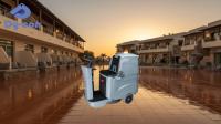 China Small High Mobility Ride On Floor Scrubber For Resorts for sale
