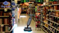 China Small Supermarket Floor Scrubber Quiet 65dB Cleaning For Tight Spaces for sale